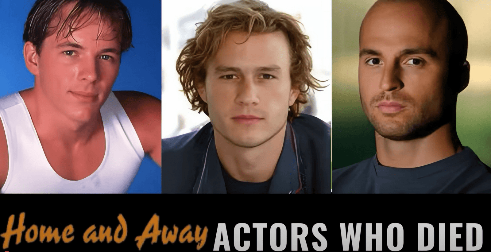 😭 Home And Away Actors Who Tragically Died - HDViralNews
